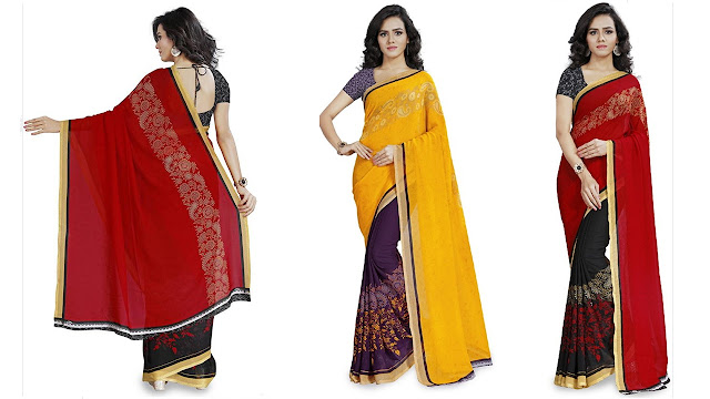 Flipkart Sarees Combo Pack - Fashion Ideas For Sarees - Art Meets Fashion