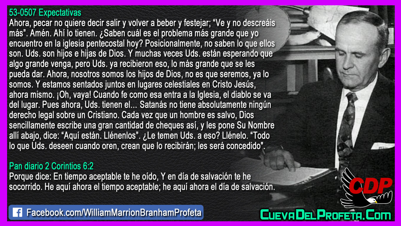 El Cheque de Dios para Usted | Mensajes de William Branham