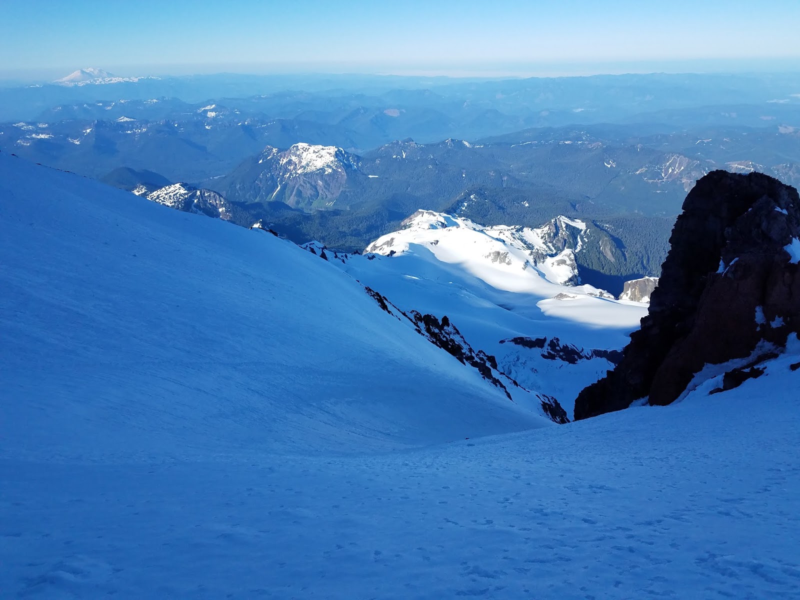 Mount Rainier Climbing: Sunset Ridge Conditions
