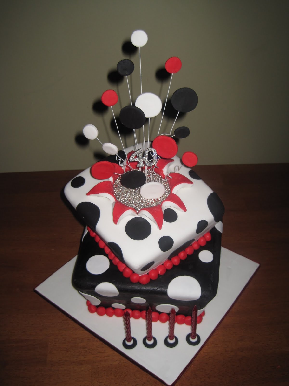 Cakes and Other Delights: Exploding 40th