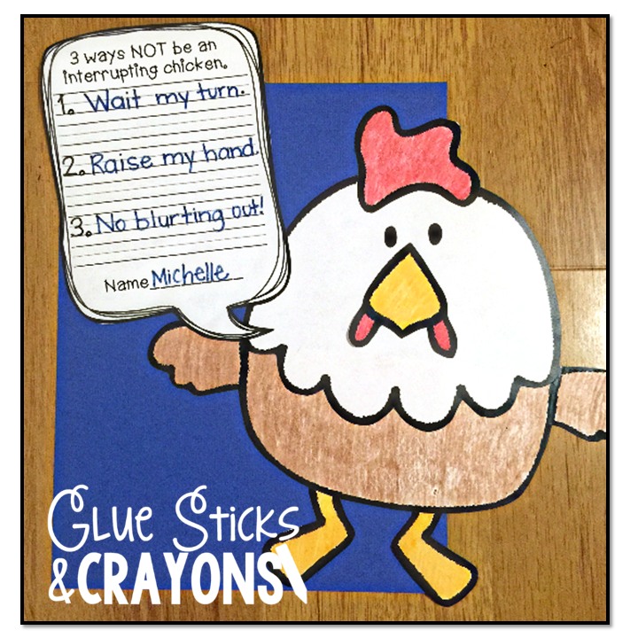 Glue Sticks & Crayons: Interrupting Chicken - an Update