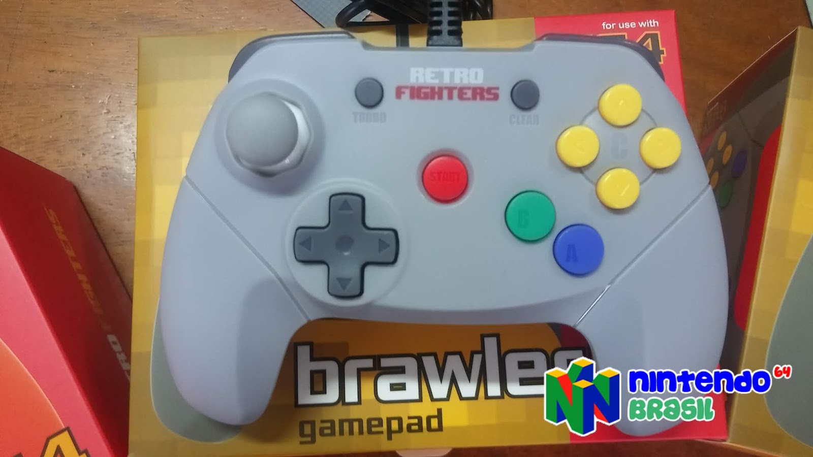 N64 Brasil: Análise/Review Controle Brawler 64 [Retro Fighters][Definitiva]