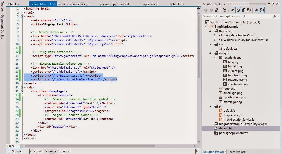 Dev Bytes Windows 8 Bing Maps App Using Javascript