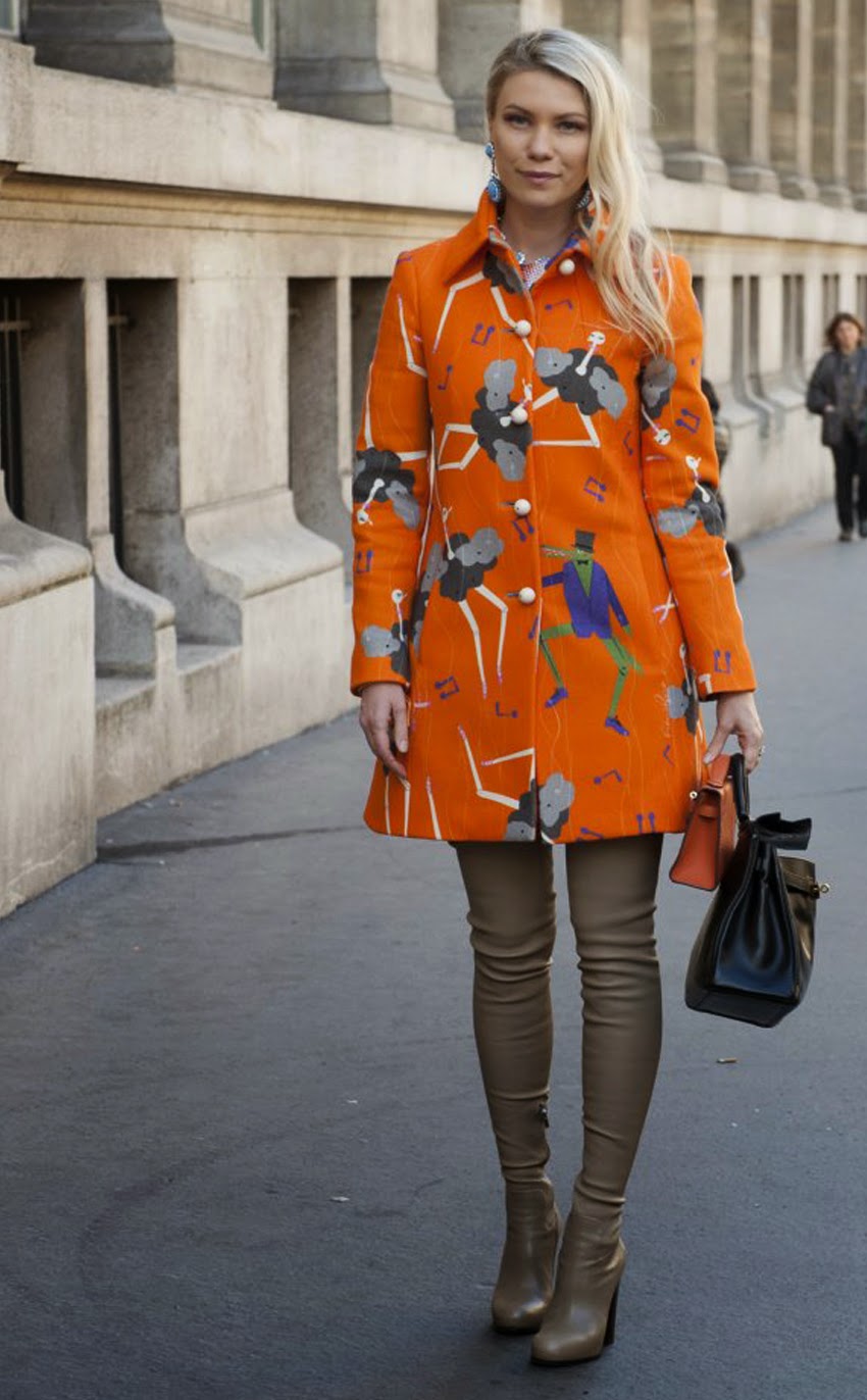 Paris Fashion Week Autumn-Winter 2014 Street Style Snapshot Part 3 ...