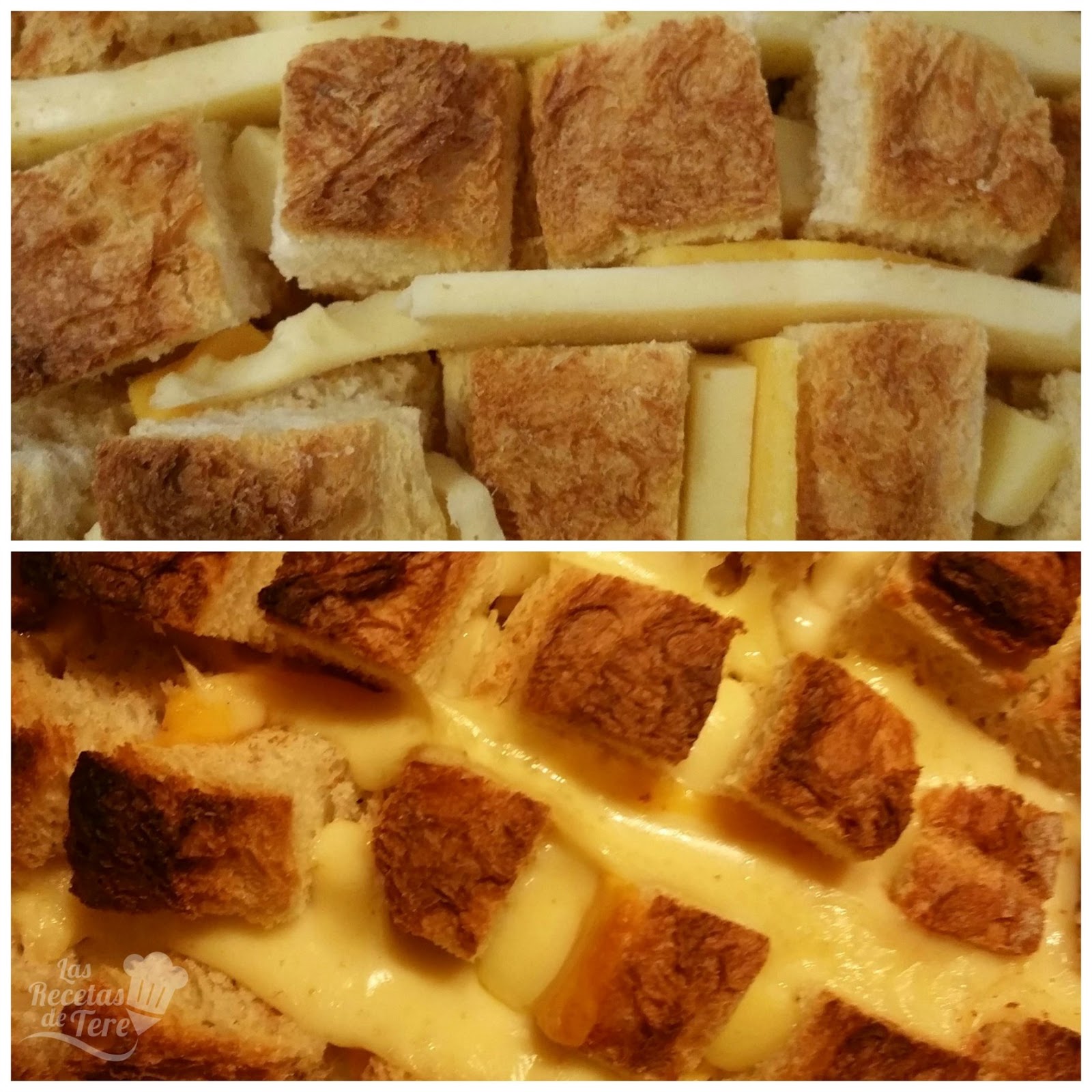 Pan con queso al horno - Las Recetas de Tere