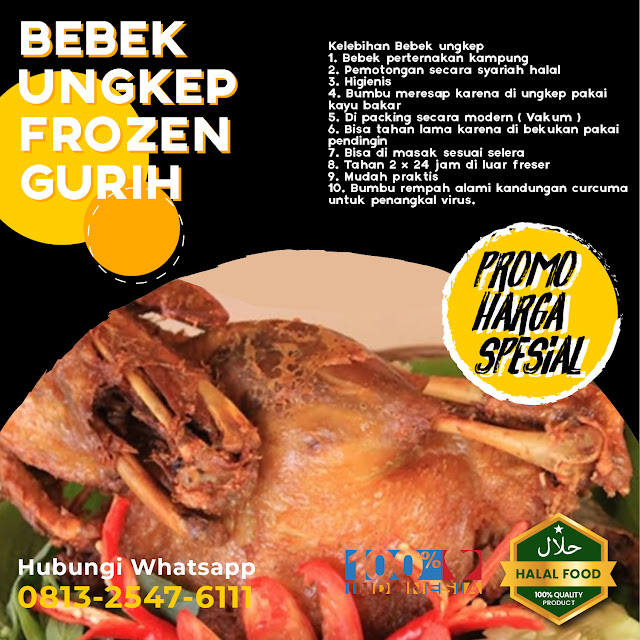 Frozen Food Bebek Ungkep Gurih - Frozen Food