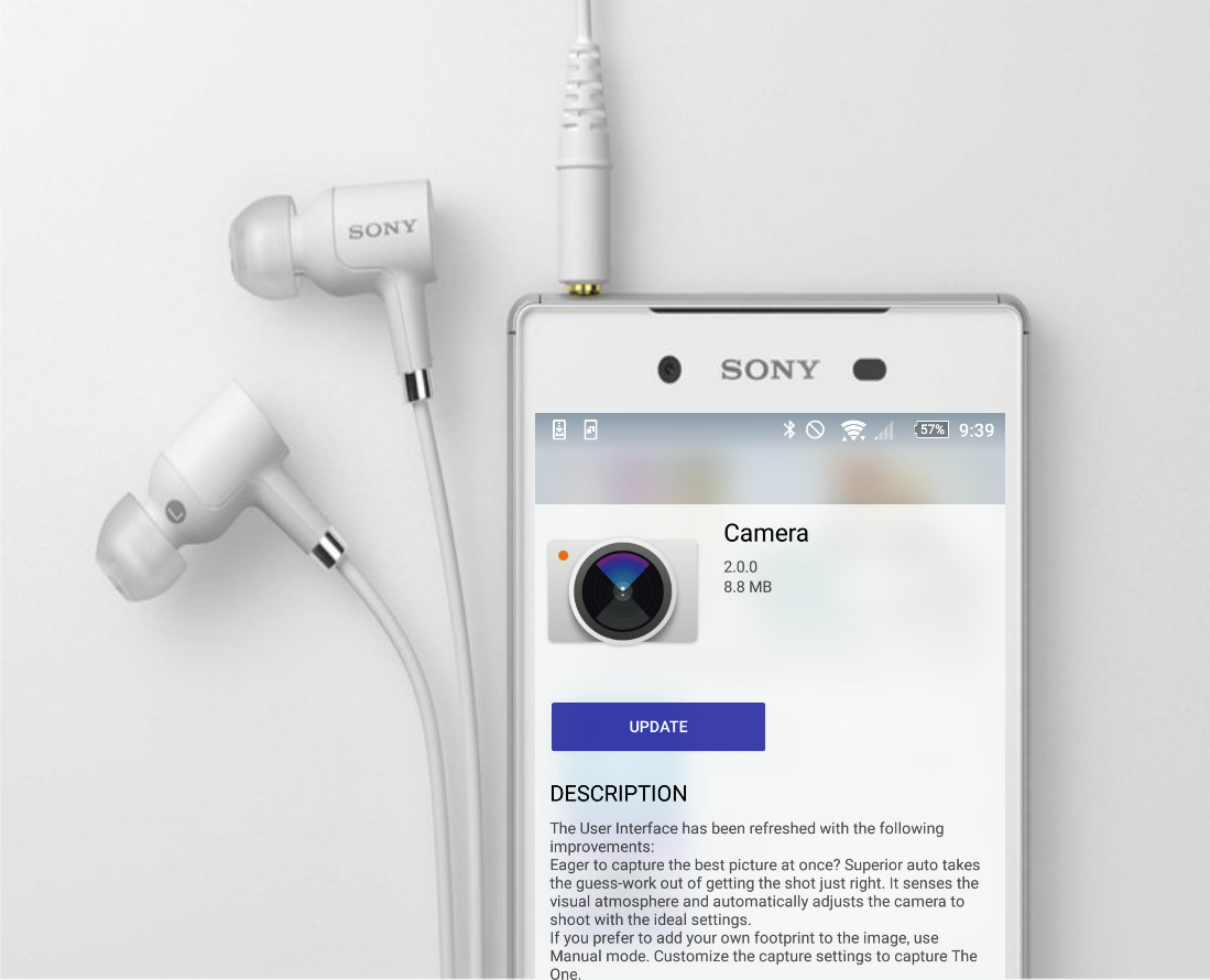 Safari Geek: Sony updates camera app with new UI for Xperia Z series (2 ...