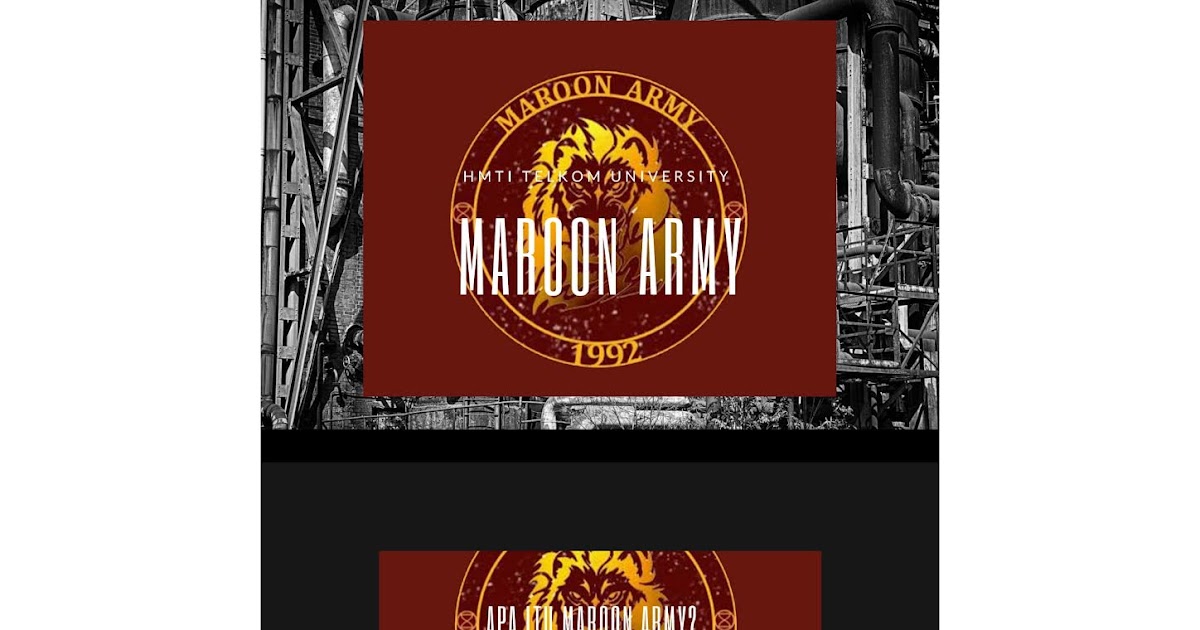 INFOGRAFIS MAROON ARMY