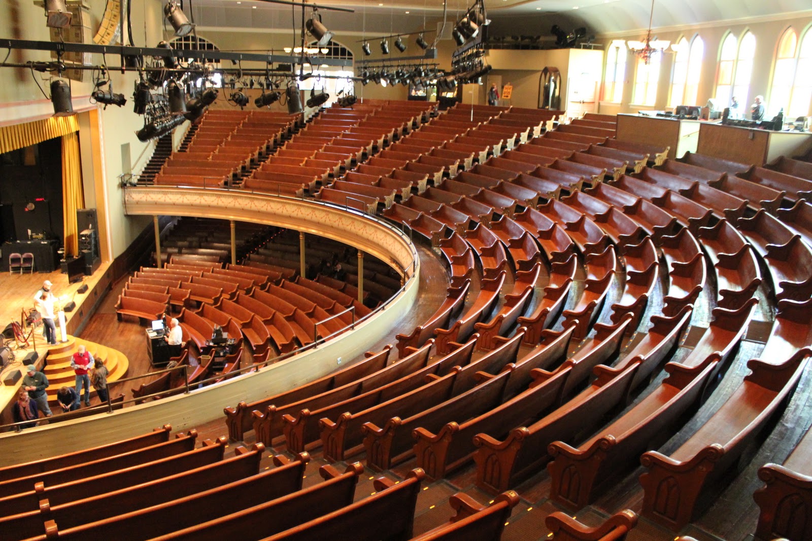 Traveling in our 5th Wheel: The Ryman Auditorium