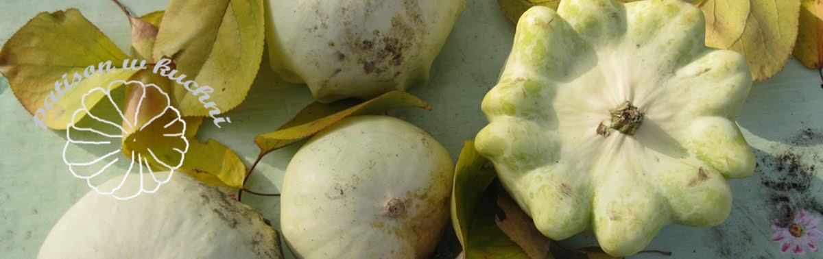 Patison w kuchni: Pieczone ziemniaki z sałatą.