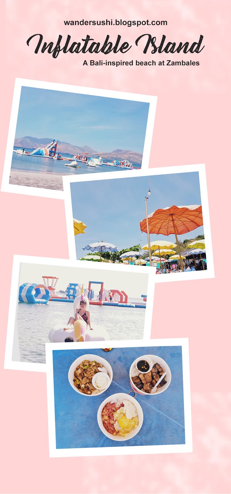 A Day Tour at Inflatable Island in Zambales - Lifestyle Blog by Sushmita
