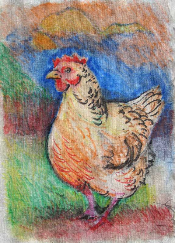 My French Easel: Product test: Inktense pencils by Derwent