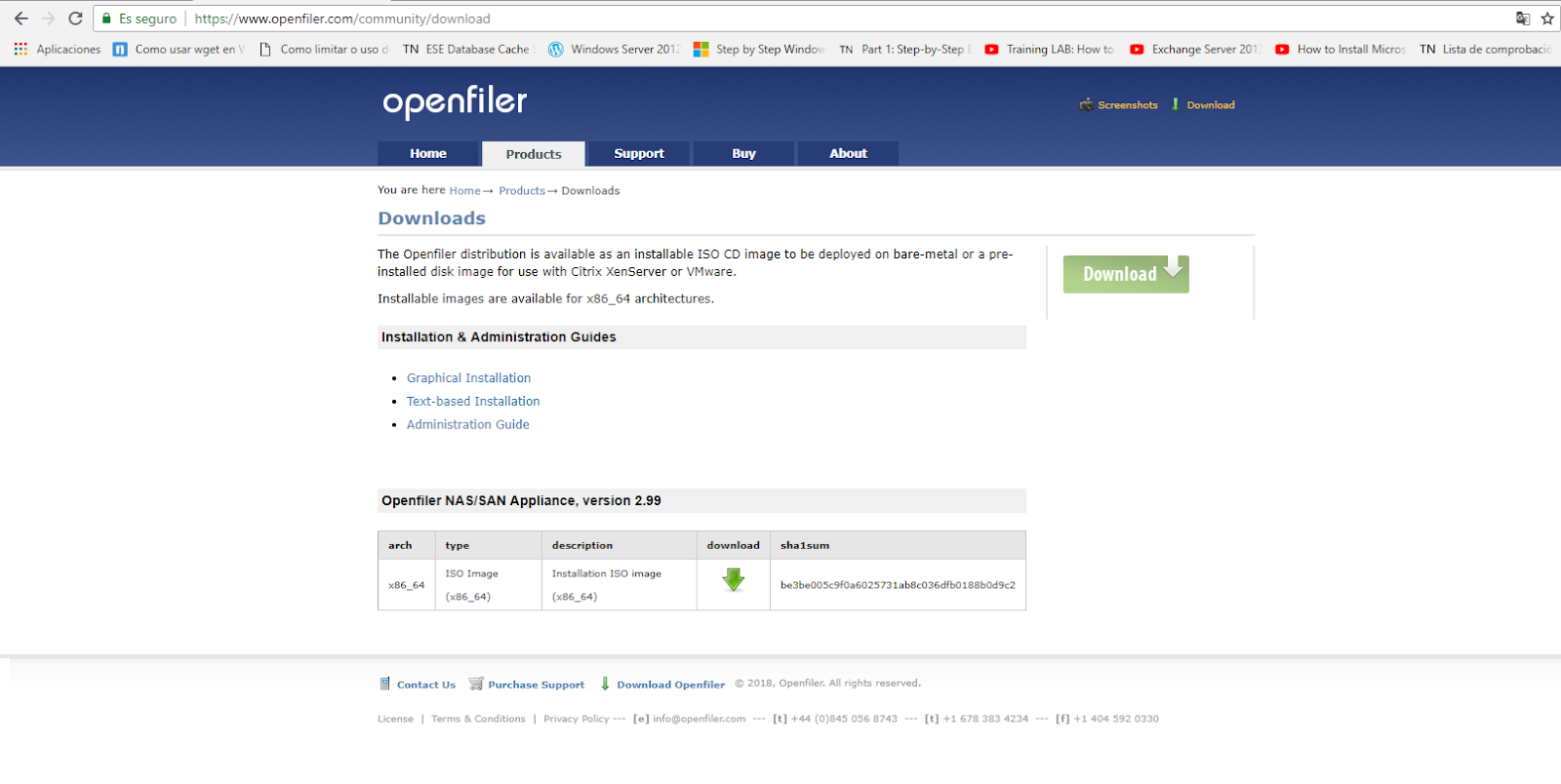 Pedro Gonzalez Del Castillo: Procedimiento Instalación Openfiler y ...