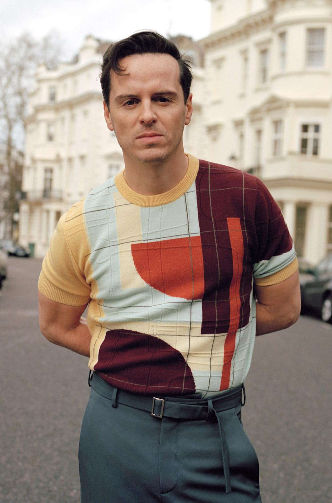 my new plaid pants: Andrew Scott Seven Times