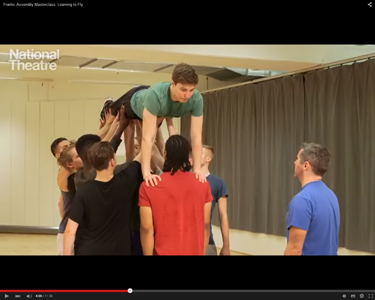 Chloe : Frantic Assembly Workshop