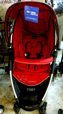 Stroller Baby Elle Cozy Travel System + CarSeat S602TS (Rp.1,765,000)