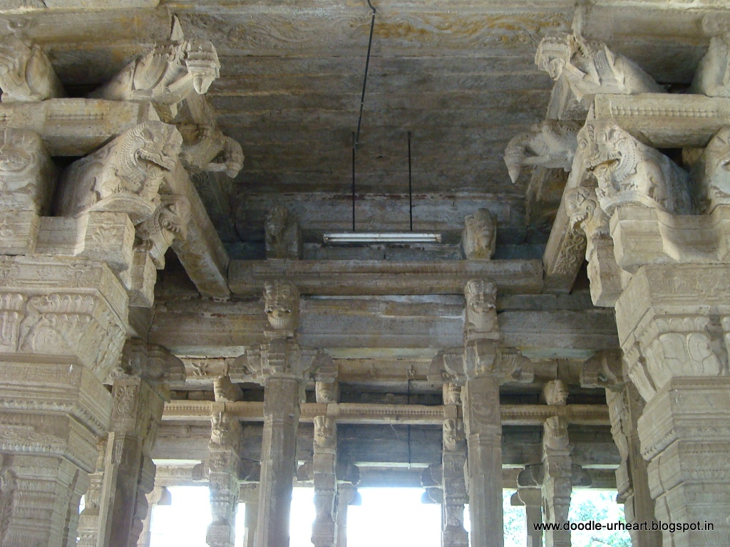 DOODLE@BLOG: Sri Rangam Temple - From my eyes