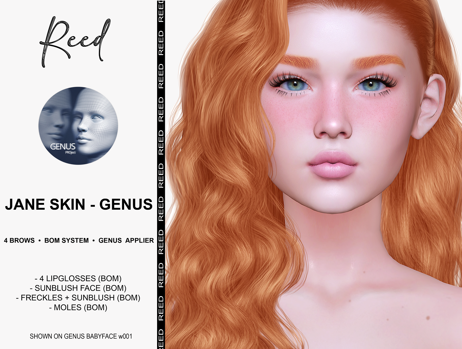 NEW JANE SKIN FOR GENUS HEADS - ♔ Jane Barbie
