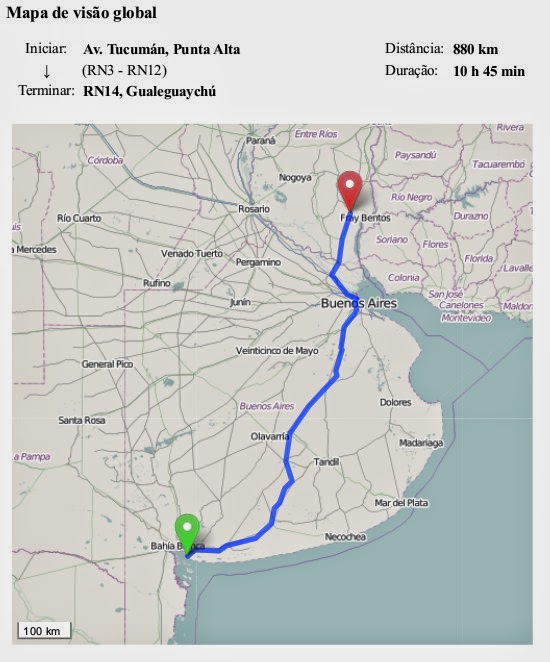DigiPhotus na Estrada: PUNTA ALTA A GUALEGUAYCHU