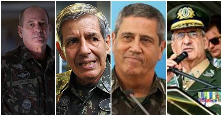 QUATRO GENERAIS COMANDAM O BRASIL, MAS BOLSONARO FICA PRA DIVERTIR OS ...