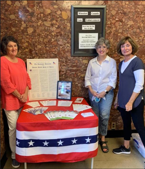 Local Events: DAR Constitution Week Display at the Library