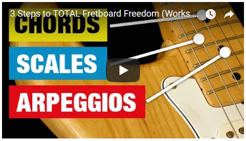3 Steps to TOTAL Fretboard Freedom (Works Every Time) | Creative Guitar ...