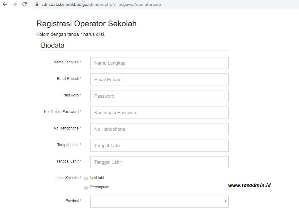 Verval PD NEW 2020 untuk Perbaikan Data Siswa - tasADMIN