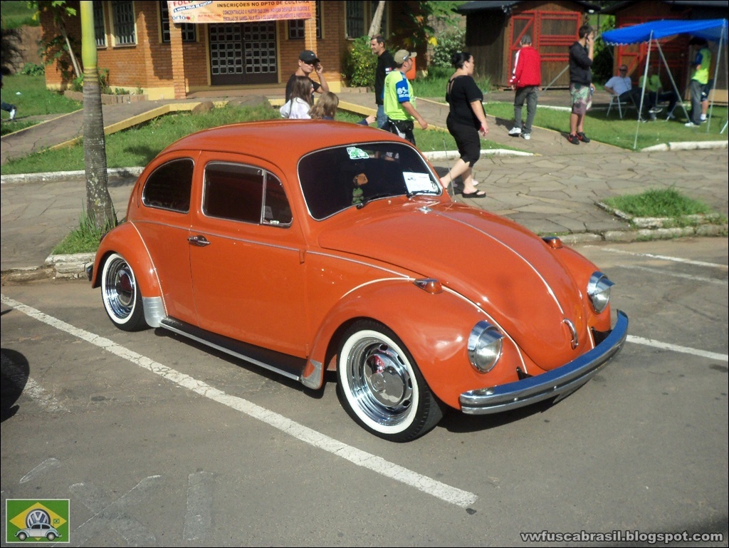 VW Fusca Brasil: Cores - Ocre Marajó