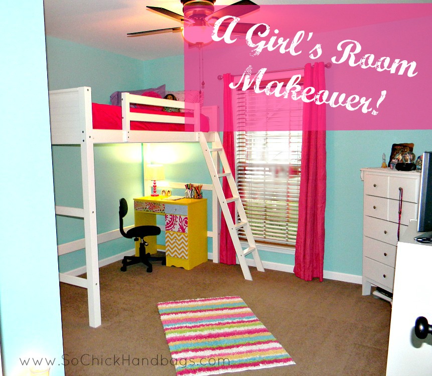 So Chick! The Blog: Girl's Room Makeover {A DIY Project}