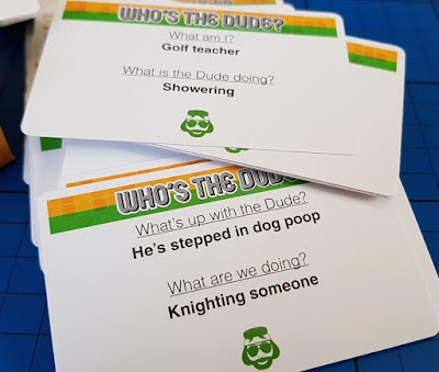 The Brick Castle: Who's The Dude? Age 16+ Adult Game Review