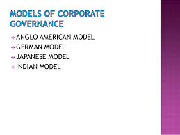 Corporate Governance Models-