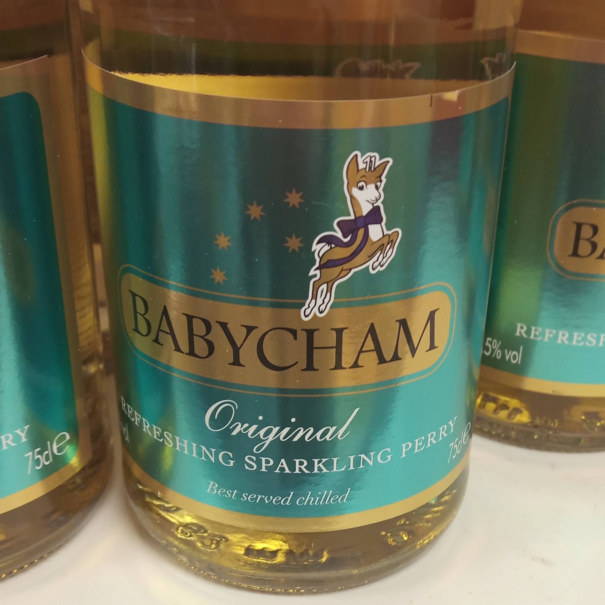 Supersupergirl's Food Reviews: Baby Cham - Sparkling Perry