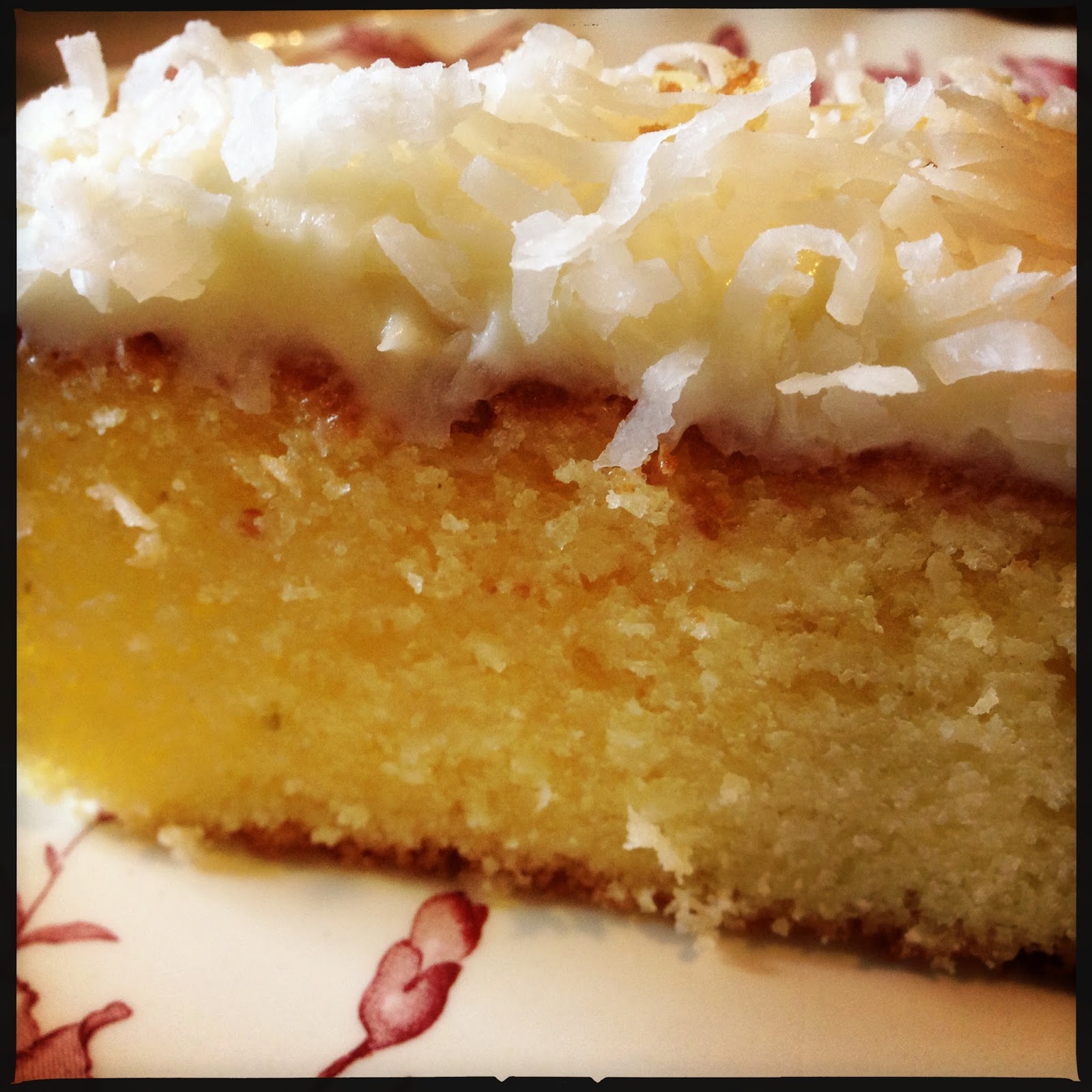 The Vicar Died Laughing: Coconut Cake