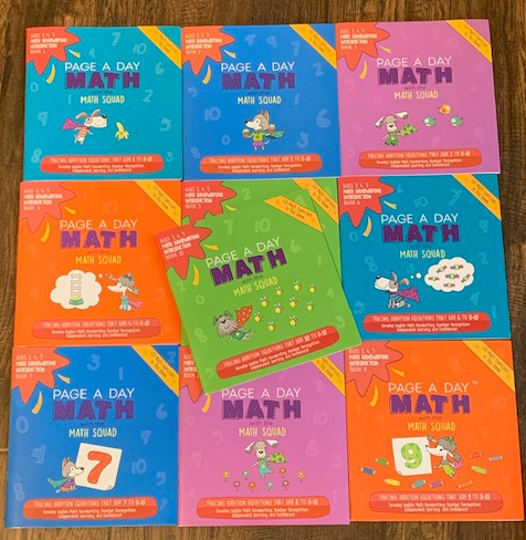 Cummins Life: PreK Math Starter Kit from Page a Day Math Review