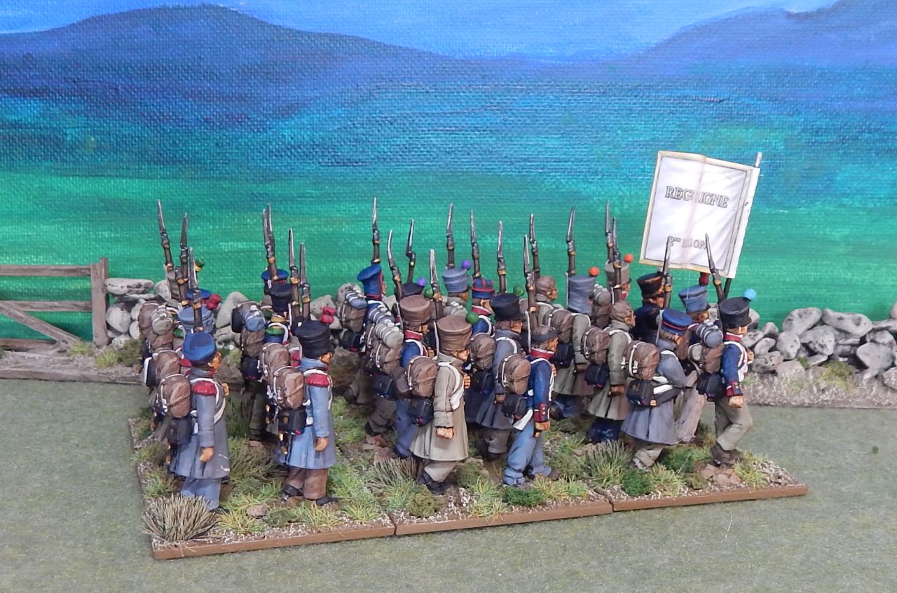 Scrivsland: 2e Bataillon, 45e Régiment de Ligne