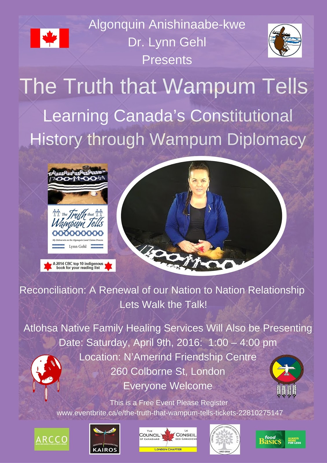 Council of Canadians, London, Ontario Chapter: Dr. Lynn Gehl: "The ...