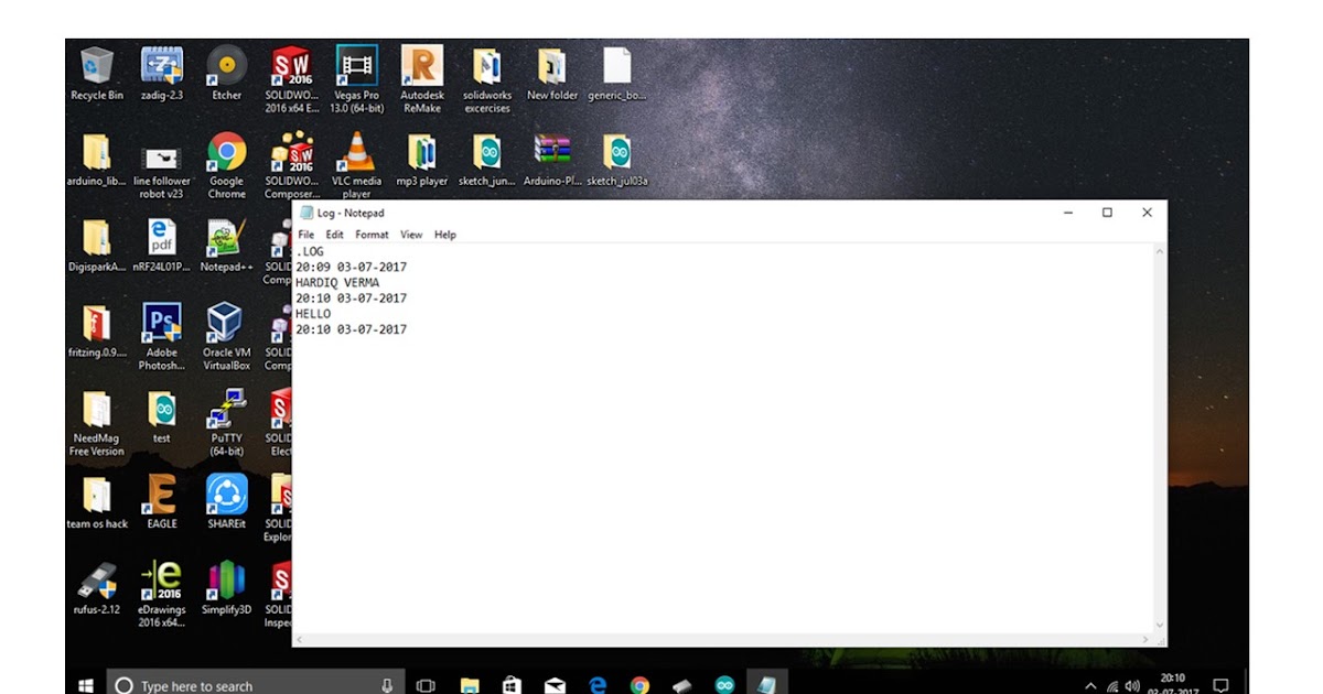 tricktech: Interesting Notepad Tricks No 1