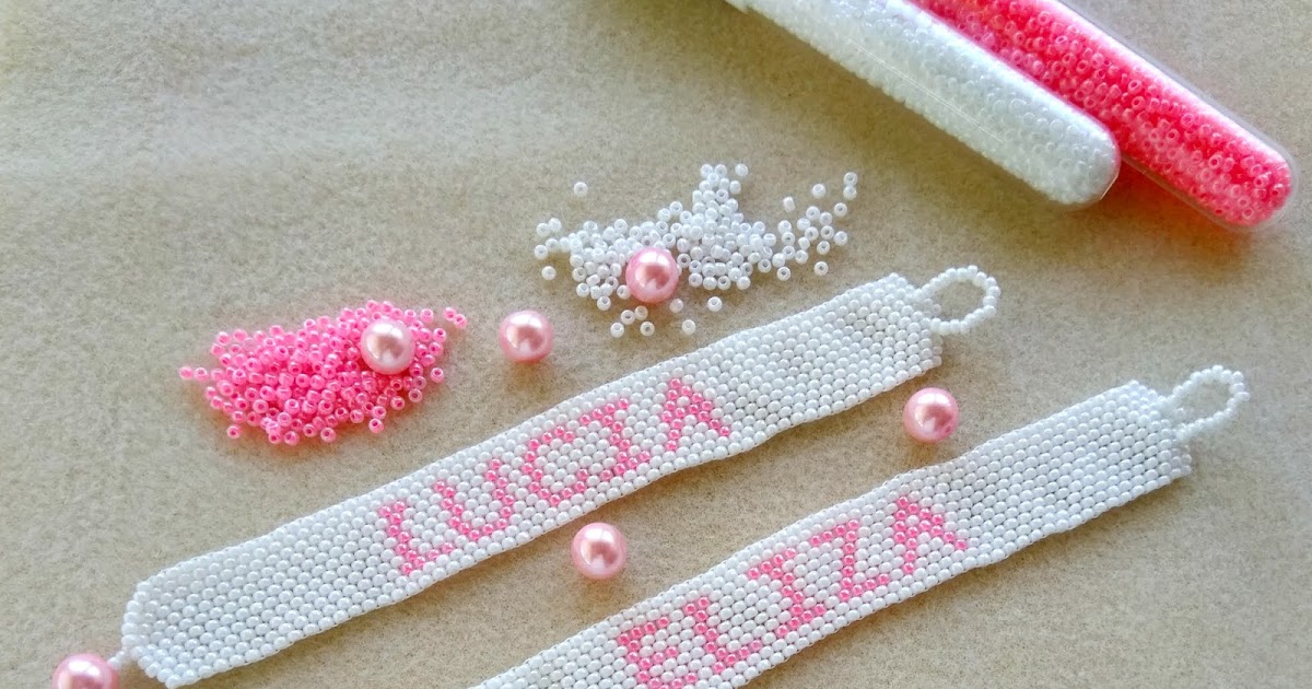 Lariata blog about handmade crafts and beading: peyote stitch alphabet ...