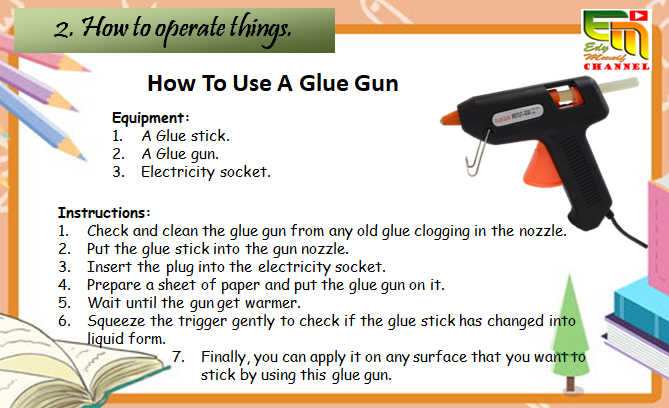 PROCEDURE TEXT - Pengertian, Social Function/Purpose, Generic Structure ...