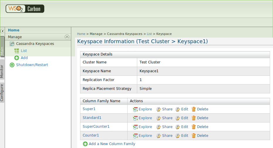 Shelans Blog Cassandra Explorer Gui For Cassandra