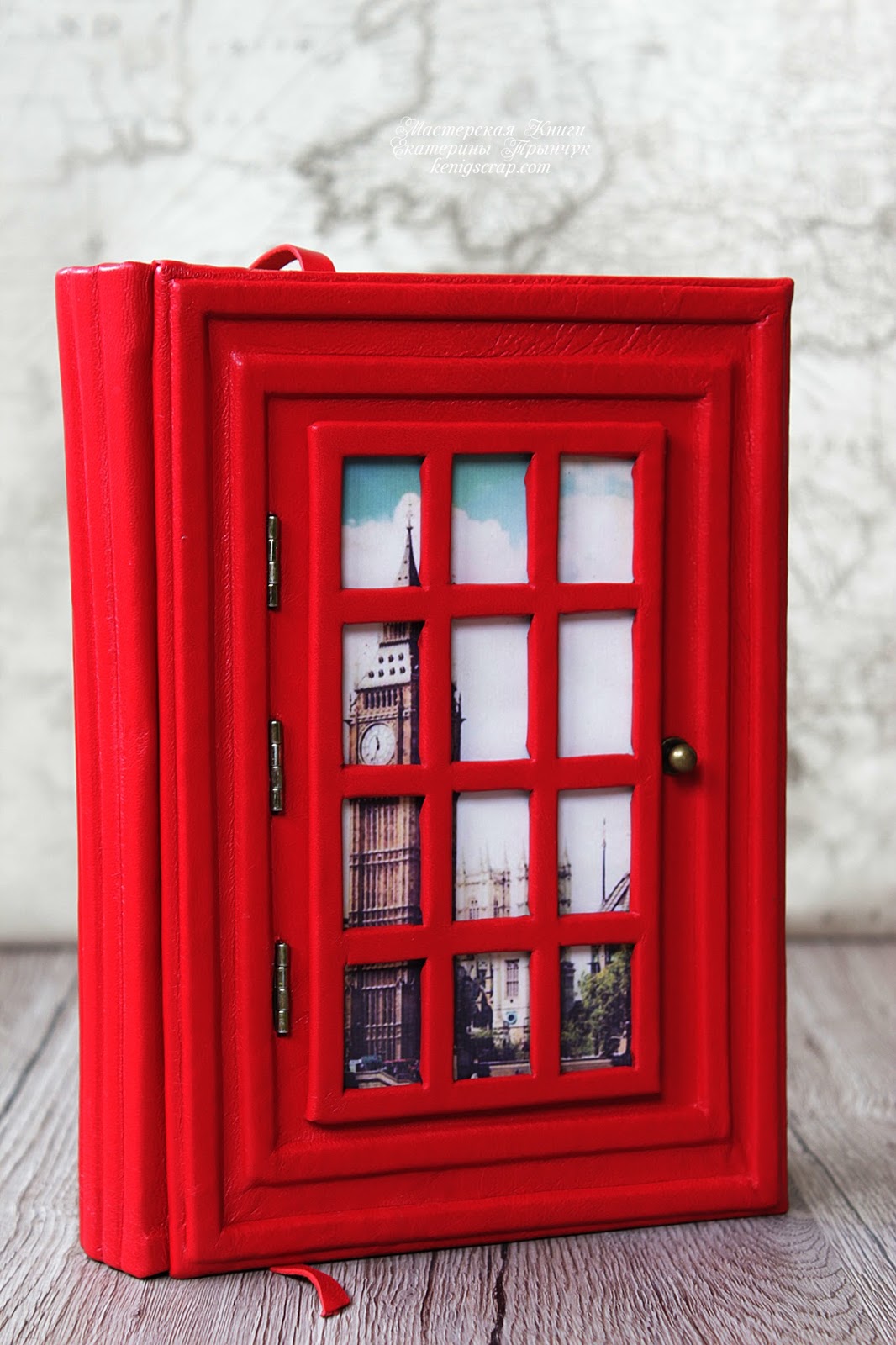 Фотоальбомы блокноты ручной работы: Блокнот "Лондон" . Дубль два)