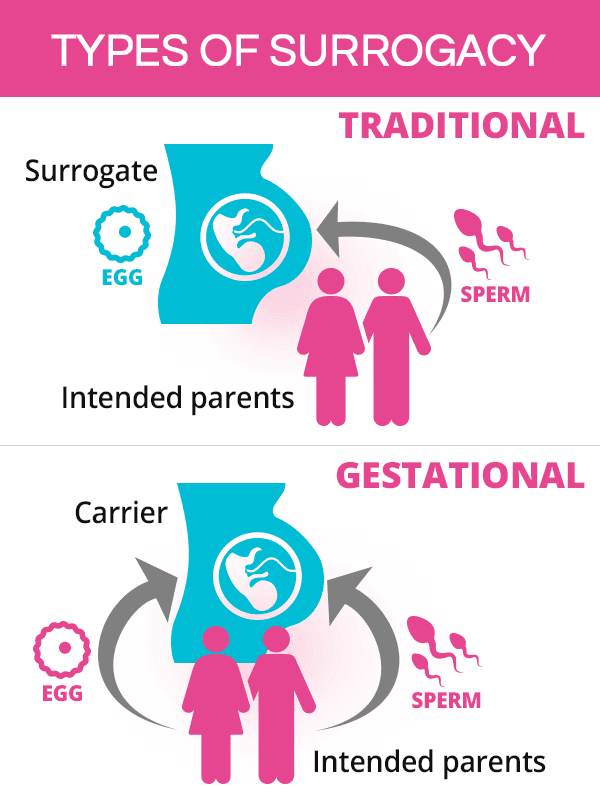 Surrogacy process in India: Types of surrogacy and its implementation