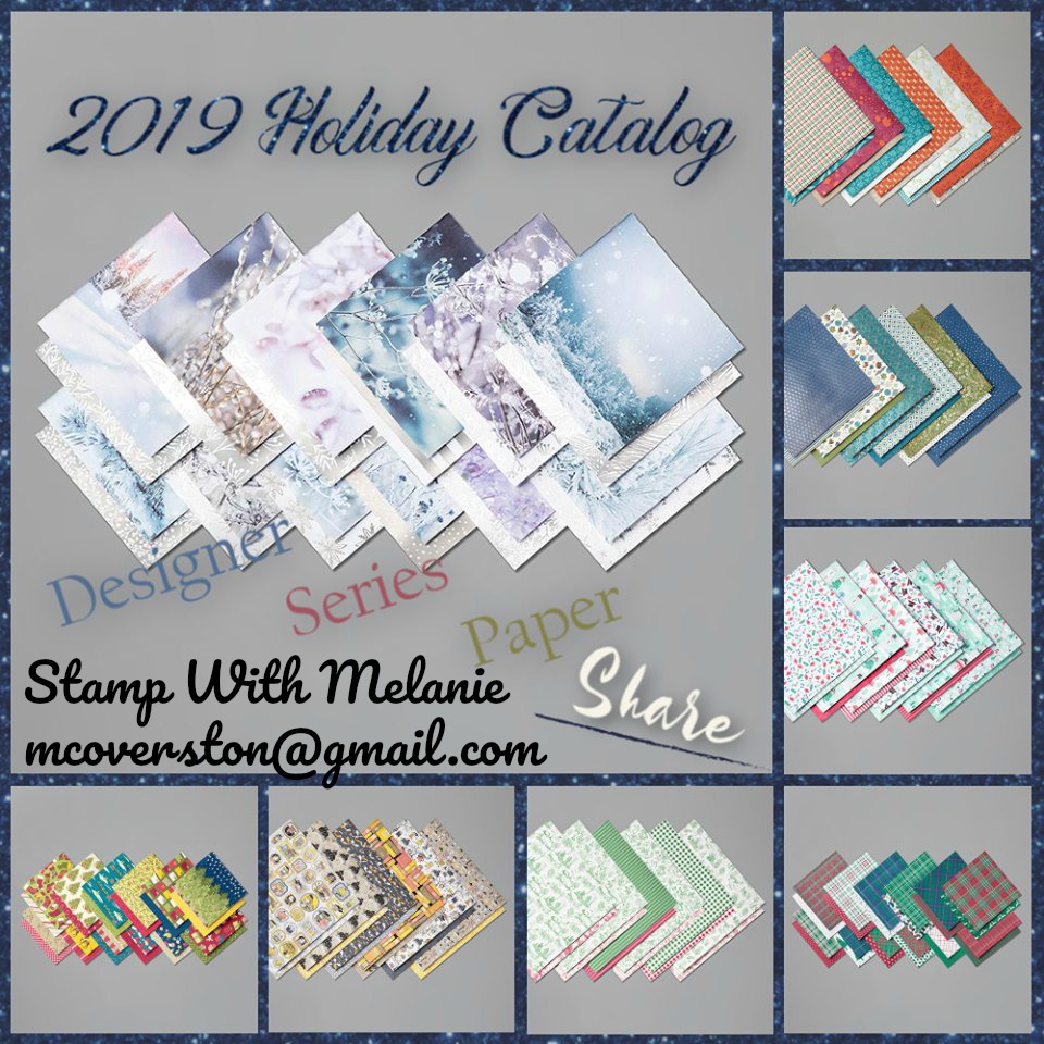 Stamp With Melanie: Holiday Catalog Paper Share