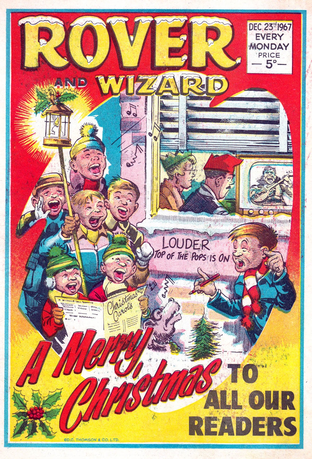 BLIMEY The Blog Of British Comics The Christmas ROVER 1967 blimey-the-blog-of-british-comics-the-christmas-rover-1967