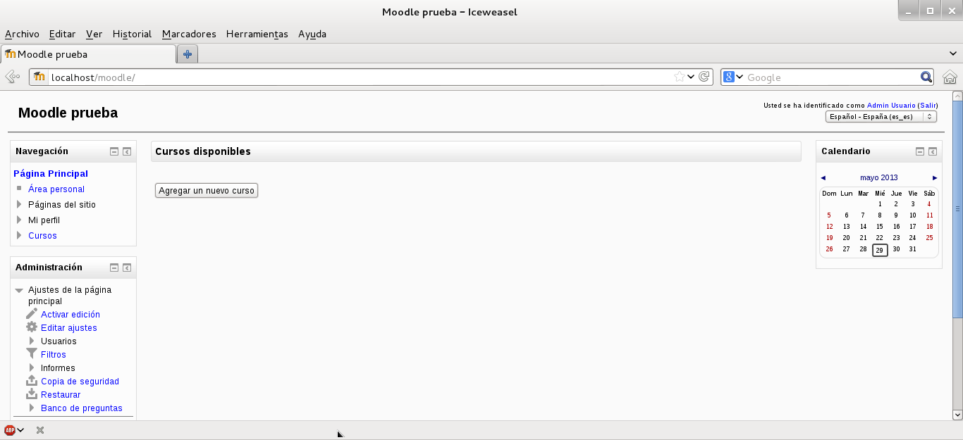 El Rincón Del Software Instalación De Moodle 25 Php5 Apache 2 Postgresql 91 En Debian