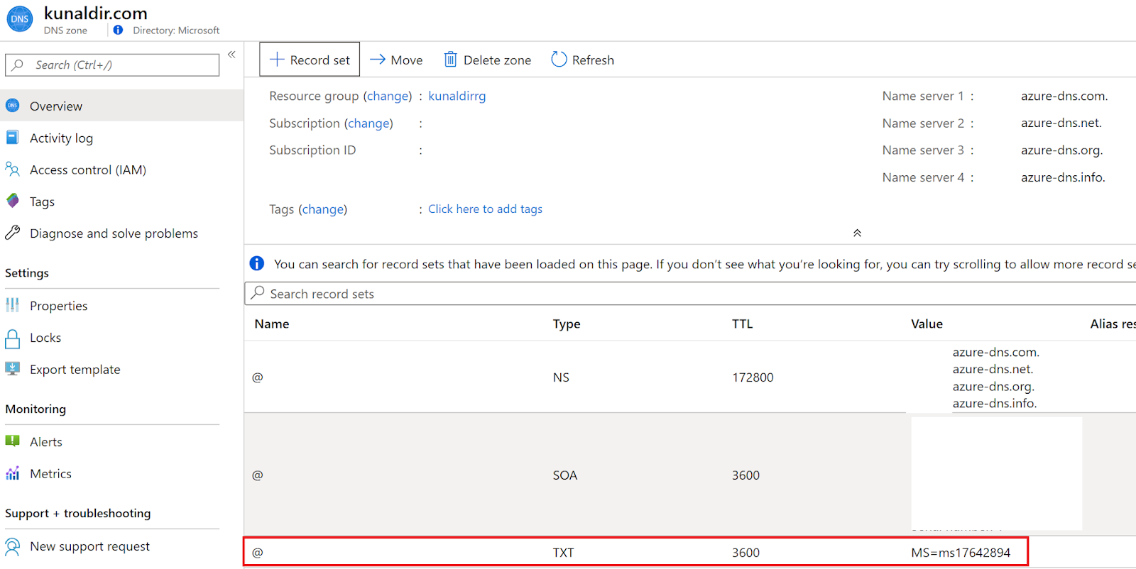Sanganak Authority: Assign and verify Microsoft Azure AD custom domain ...
