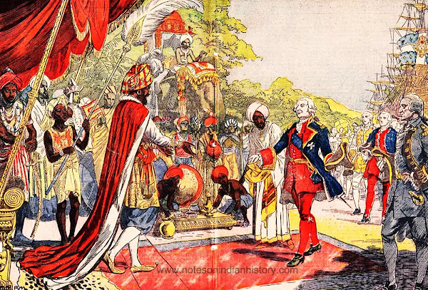 Some Portraits of Mysore Nawab Hyder Ali Khan