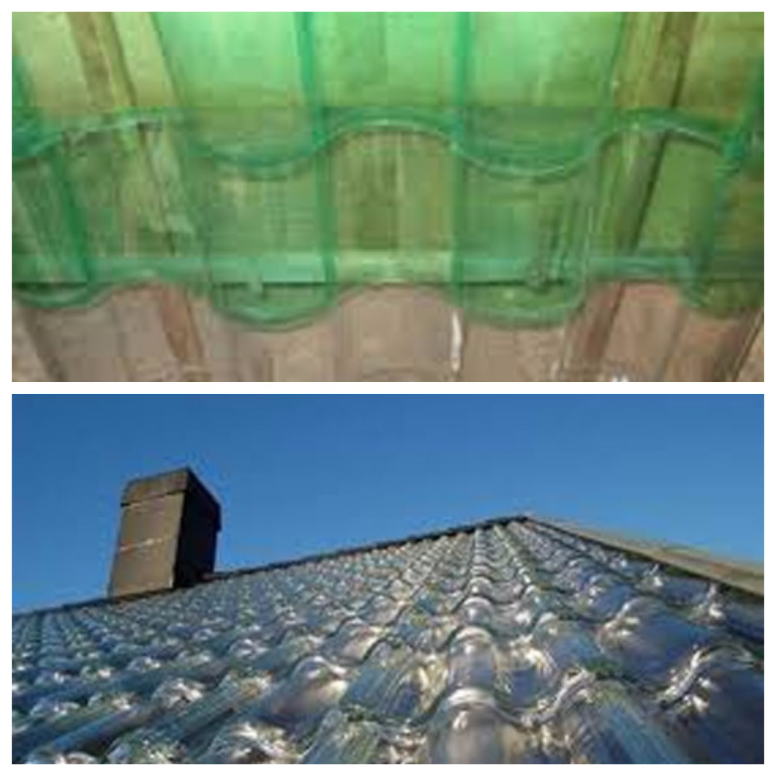 Se virando sem grana: Sustentabilidade: “Telhados de garrafa PET”