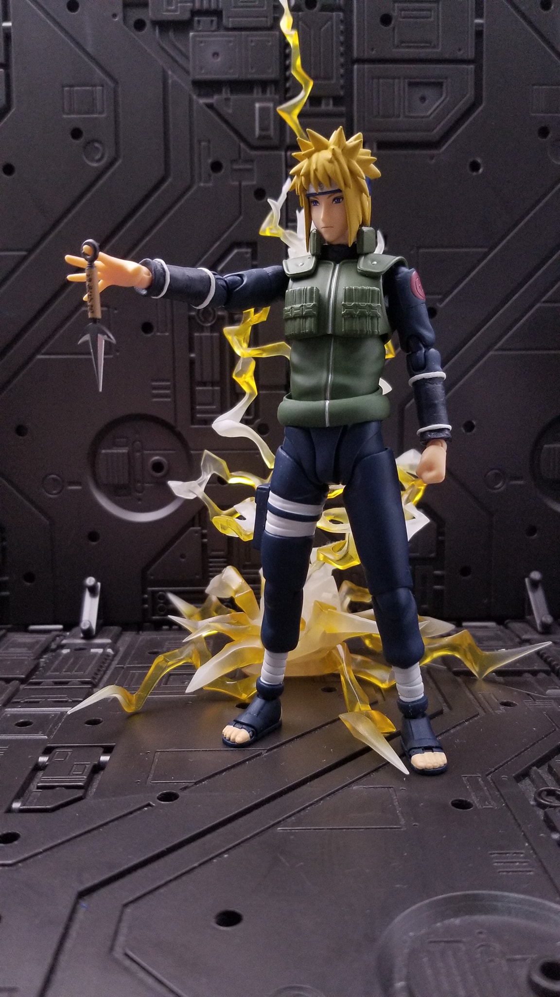 SHF Naruto Namikaze Minato Custom 火影忍者/狐忍 波風水門/波風皆人 改造, SHF Minato, SHF ...