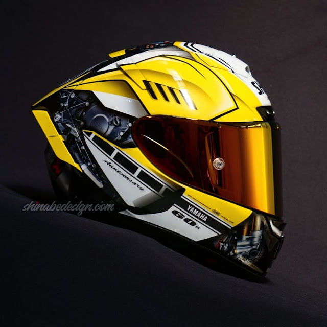 Racing Helmets Garage: Shoei X-Spirit III "Yamaha YZF-R1 & YZF-R1M" by ...